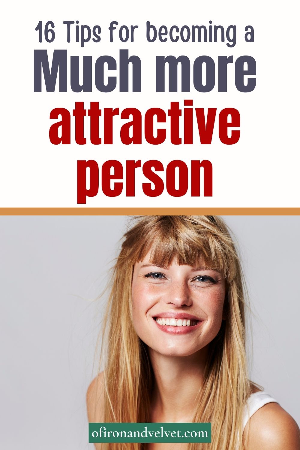 How to be more attractive [without wearing more make-up] - Of Iron and ...