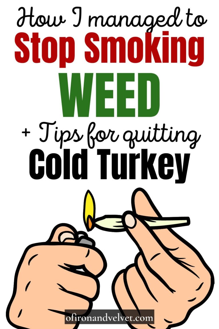 How I stopped smoking weed (even though I didn’t really want to)